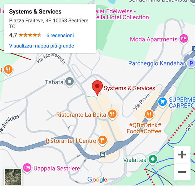 Contatti - Systems Services